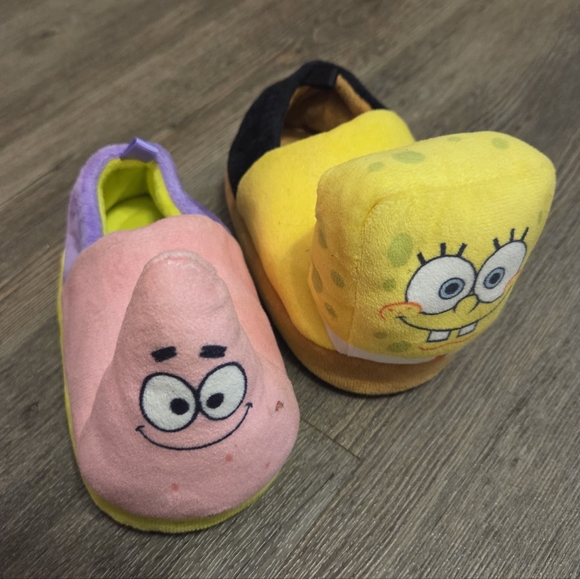 SpongeBob Squarepants | Shoes | 3 For 5 Spongebob And Patrick Slippers ...